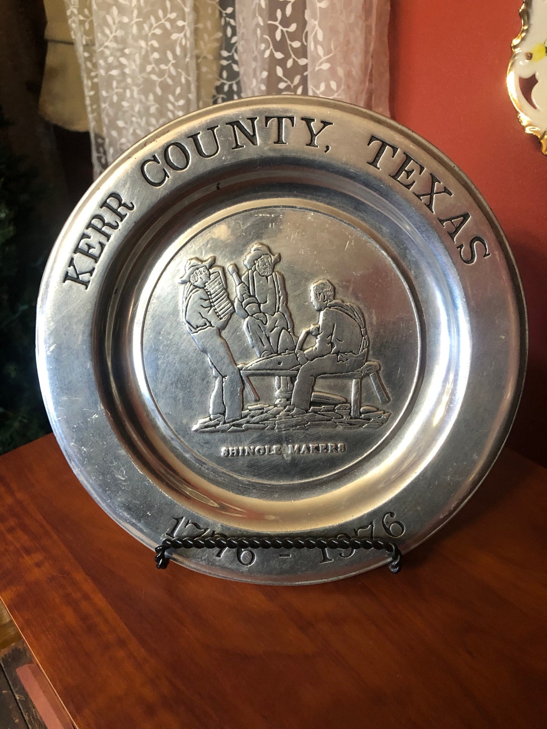 Rare Find! 1975 Wilton Armetrie PEWTER Kerr County Texas Shingle Maker ...