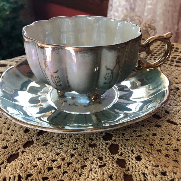 Three Footed Tea Cup - Etsy