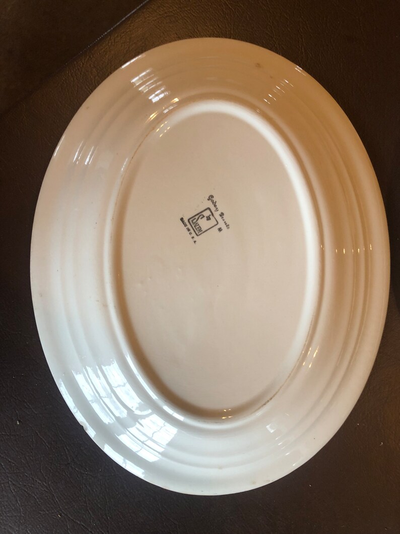 Salem Godey Prints Serving Platter 1950 Victorian - Etsy