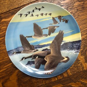 Wings Upon the Wind Collector Plate Series 5th in Series SOUTHWARD ...