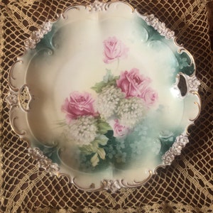RS Prussia Cake Serving Plate Double Handle 10 Excellent - Etsy
