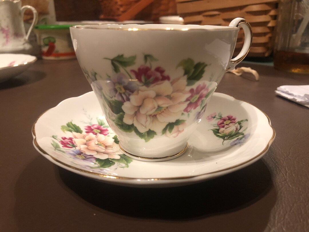 Regency Bone China Tea Cup and Saucer Set Bone China Made in England - Etsy