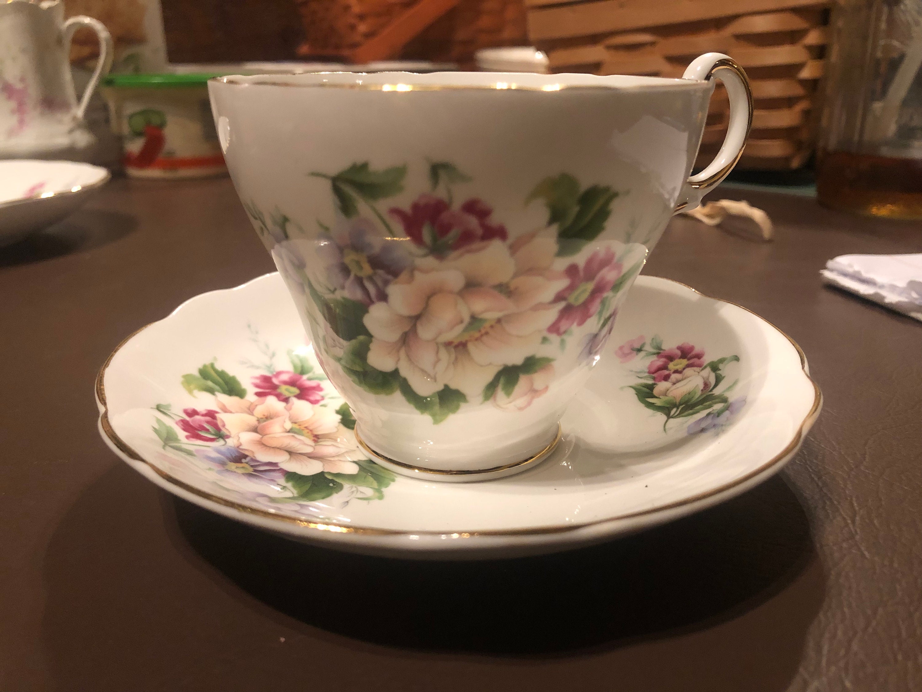 Regency Bone China Tea Cup and Saucer Set Bone China Made in England - Etsy