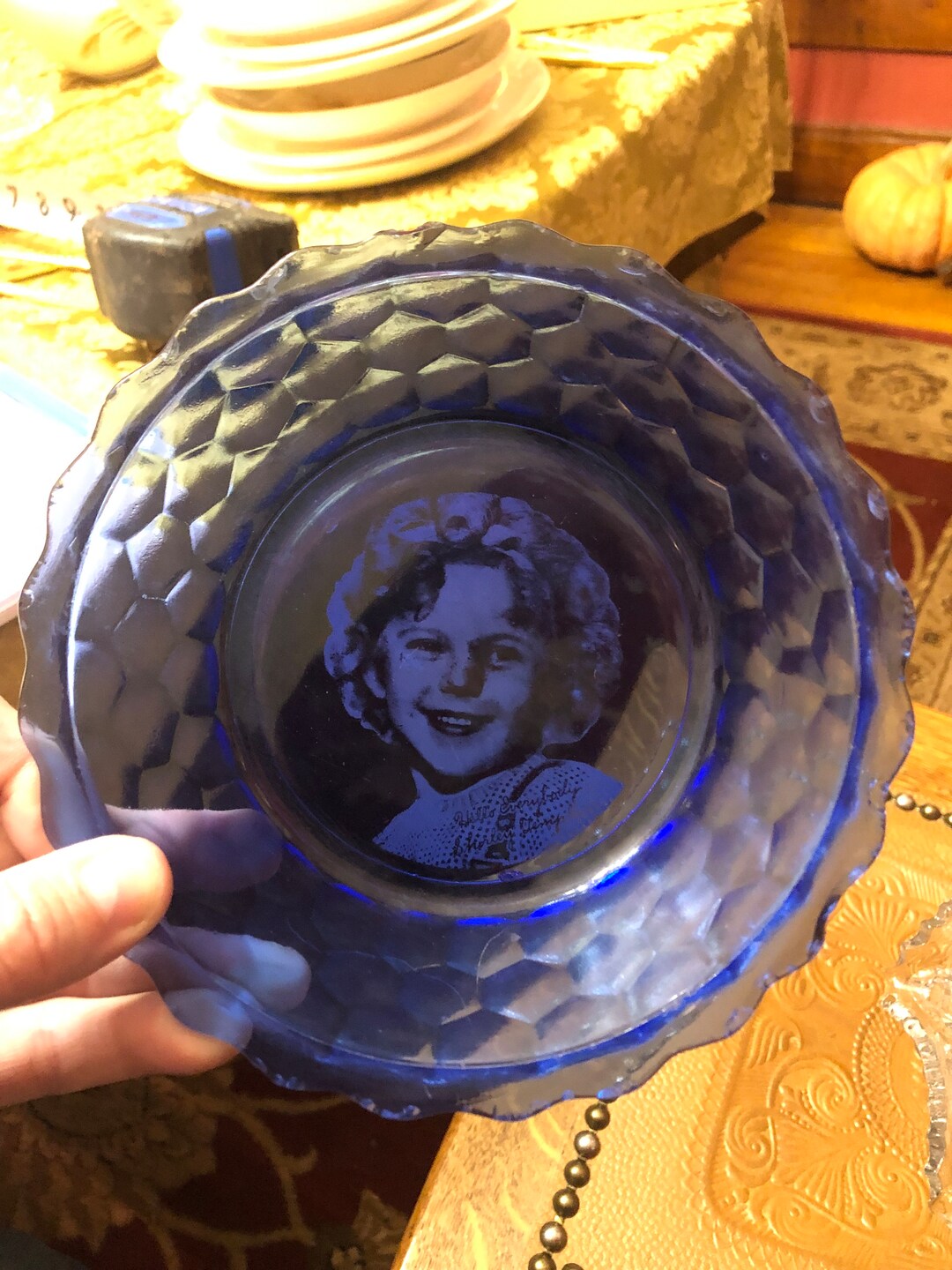 1935 Shirley Temple Wheaton Box Bowl Vintage - Etsy
