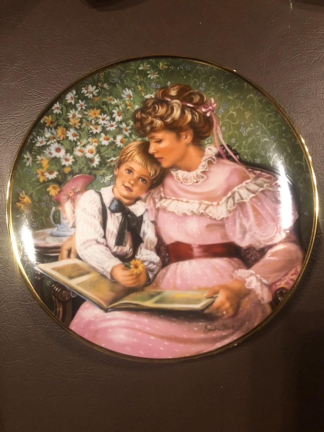 Reco Collection Sandra Kuck Collectors Plate TIMES REMEMBERED 1986 - Etsy