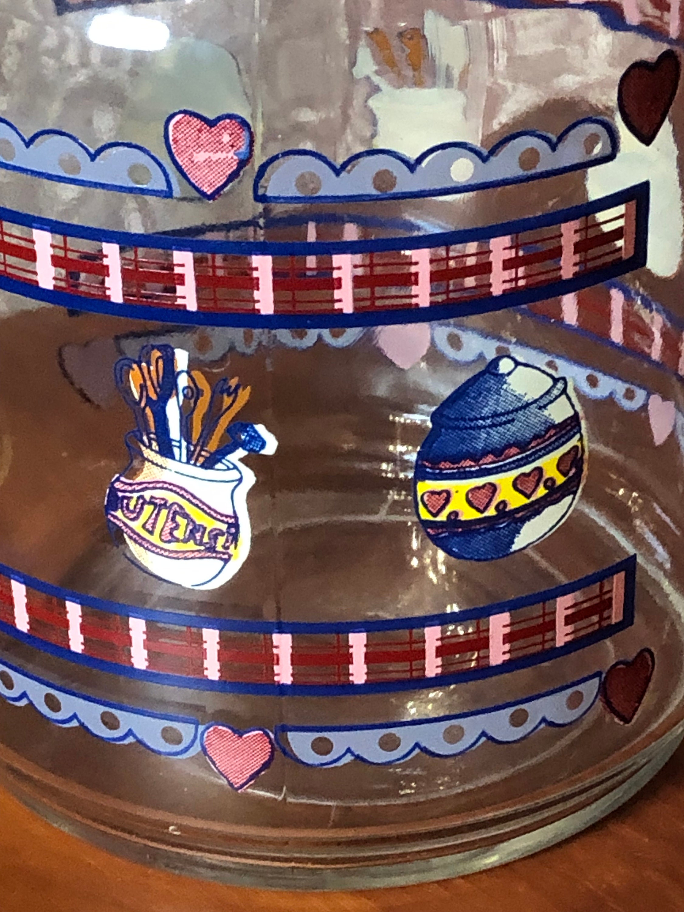 1980’s Vintage Juice Pitcher A Bakers Dream! Flour, Cookie Jars and ...