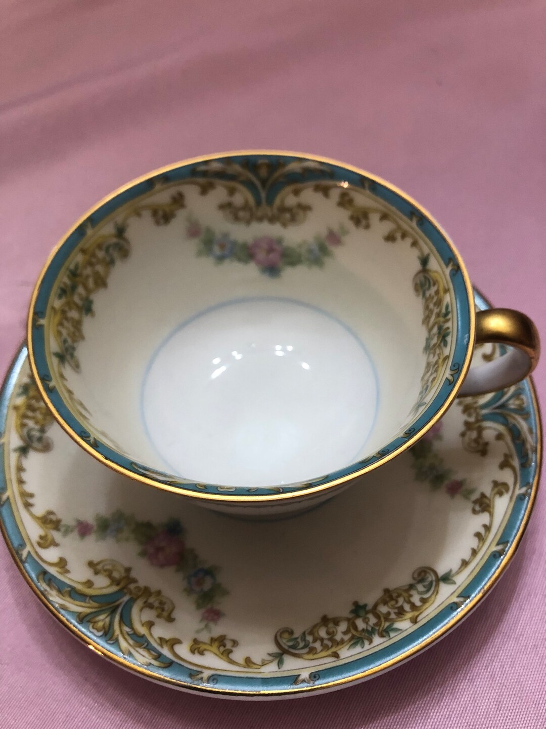 Rare Noritake Smooth Elroy Tea Cup and Saucer C 1930’s - Etsy