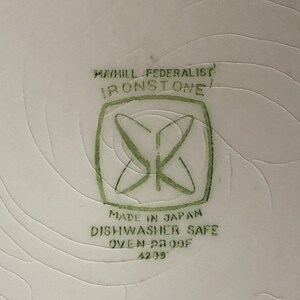 Mayhill Federalist Blue and White Dinner Plate 10.5” Ironstone Crazed ...