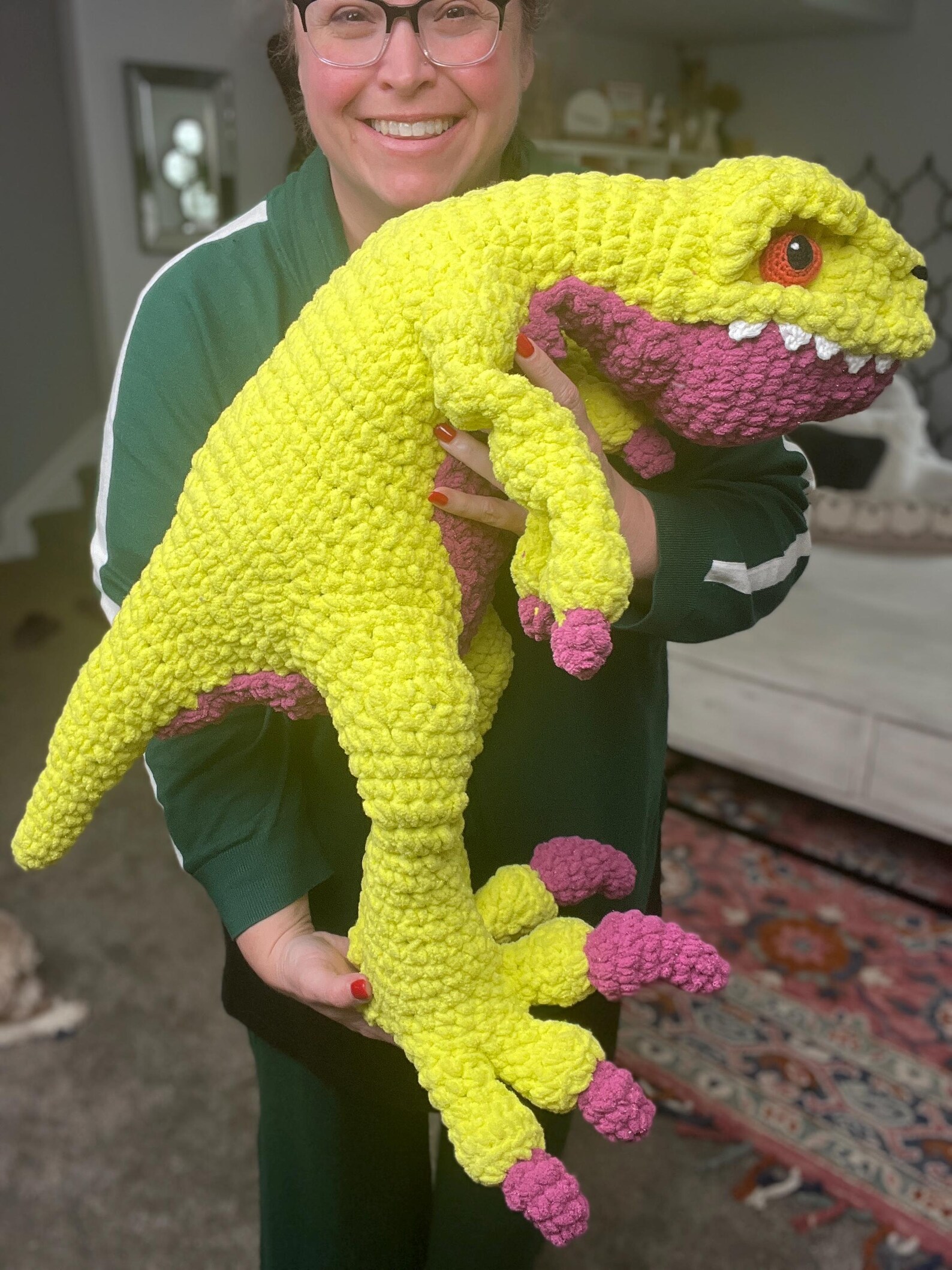 CROCHET PATTERN Rori the Raptor/ Crochet Amigurumi Pattern / Dinosaur ...