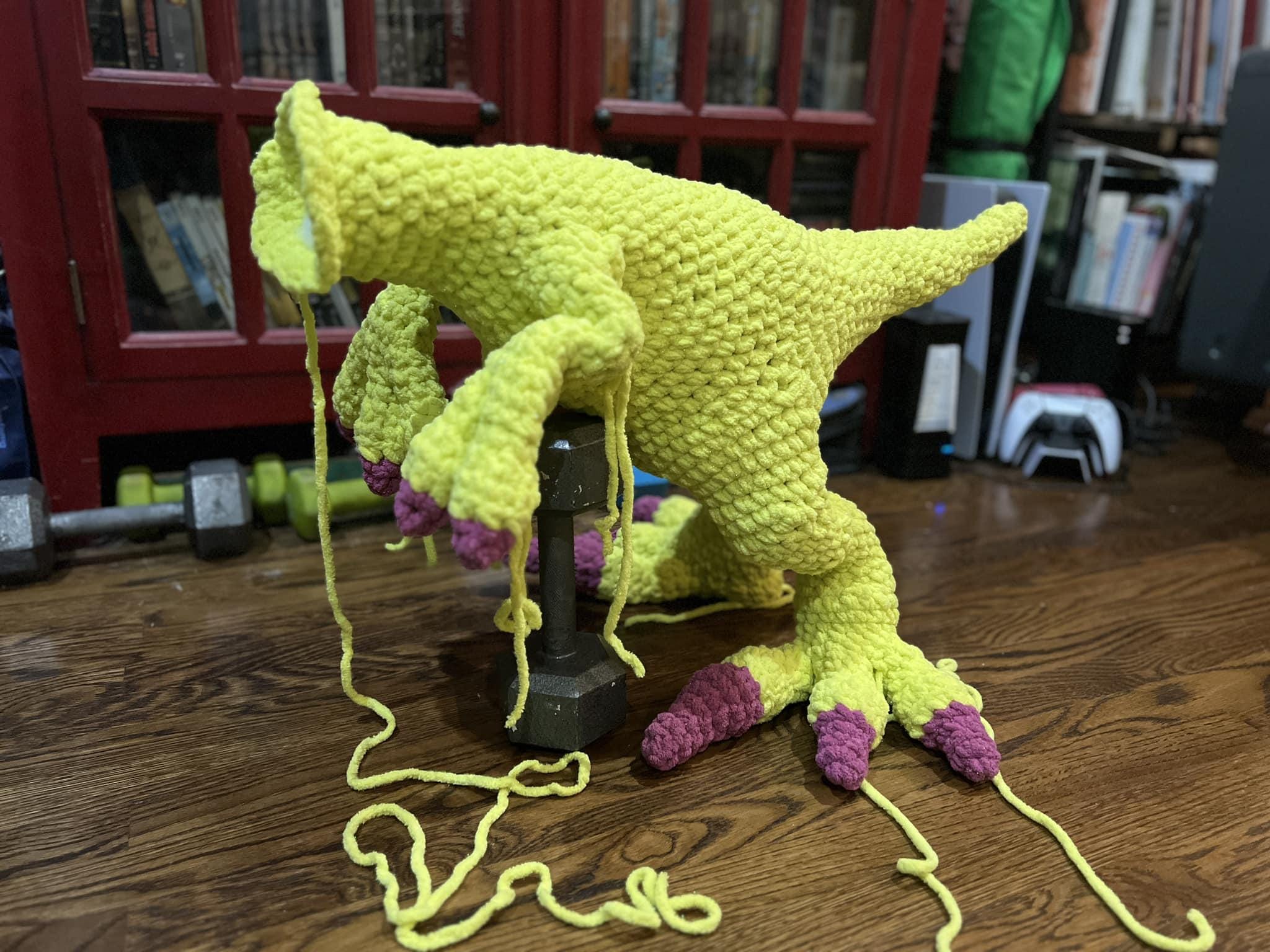 CROCHET PATTERN Rori the Raptor/ Crochet Amigurumi Pattern / Dinosaur ...