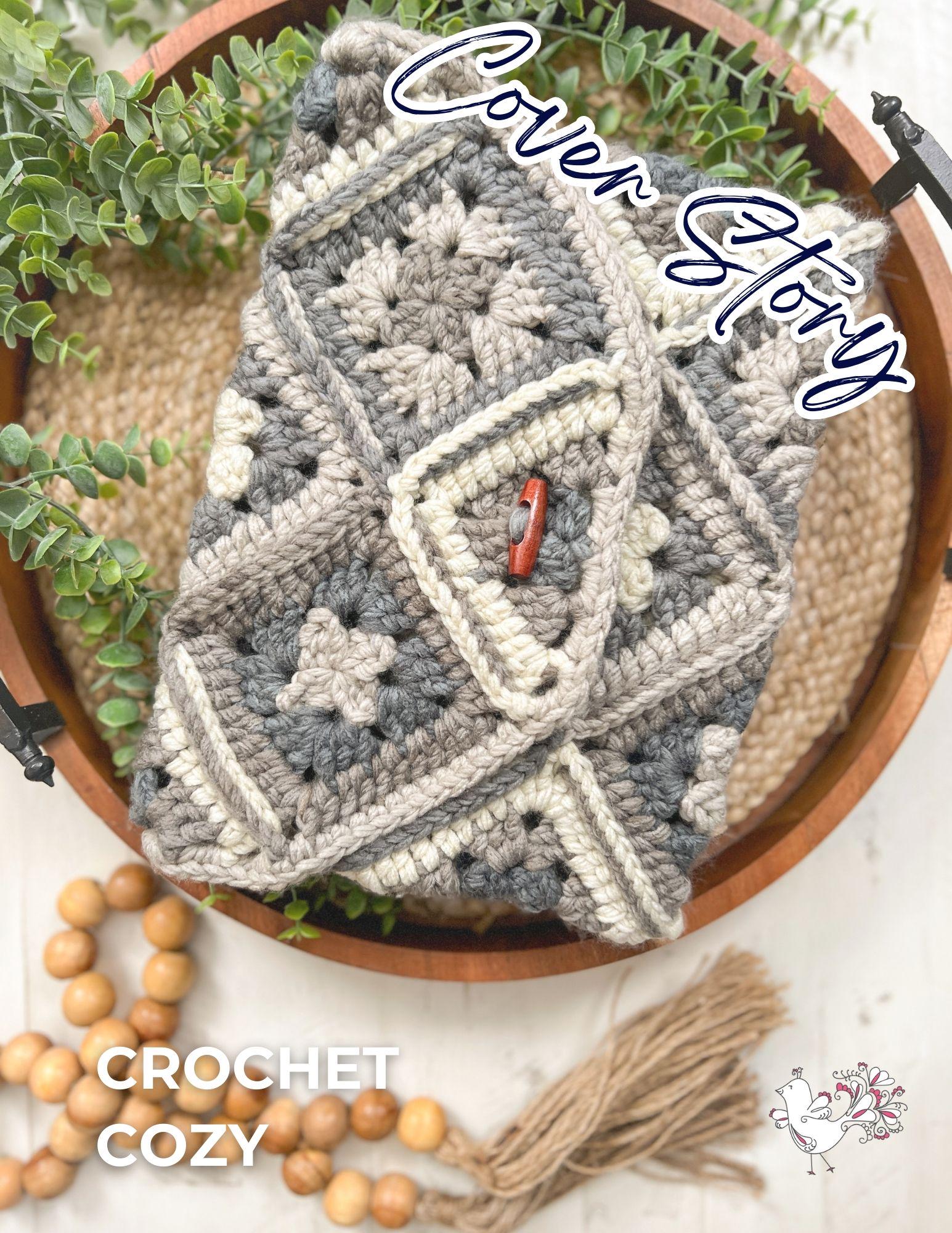 CROCHET PATTERN / Cover Story Crochet Cozy Pattern | One Ball Granny ...