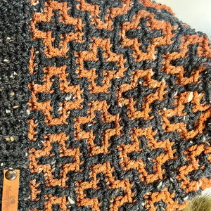 CROCHET HAT PATTERN / Two Color Crochet Hat / Beanie / Crochet Hat for ...