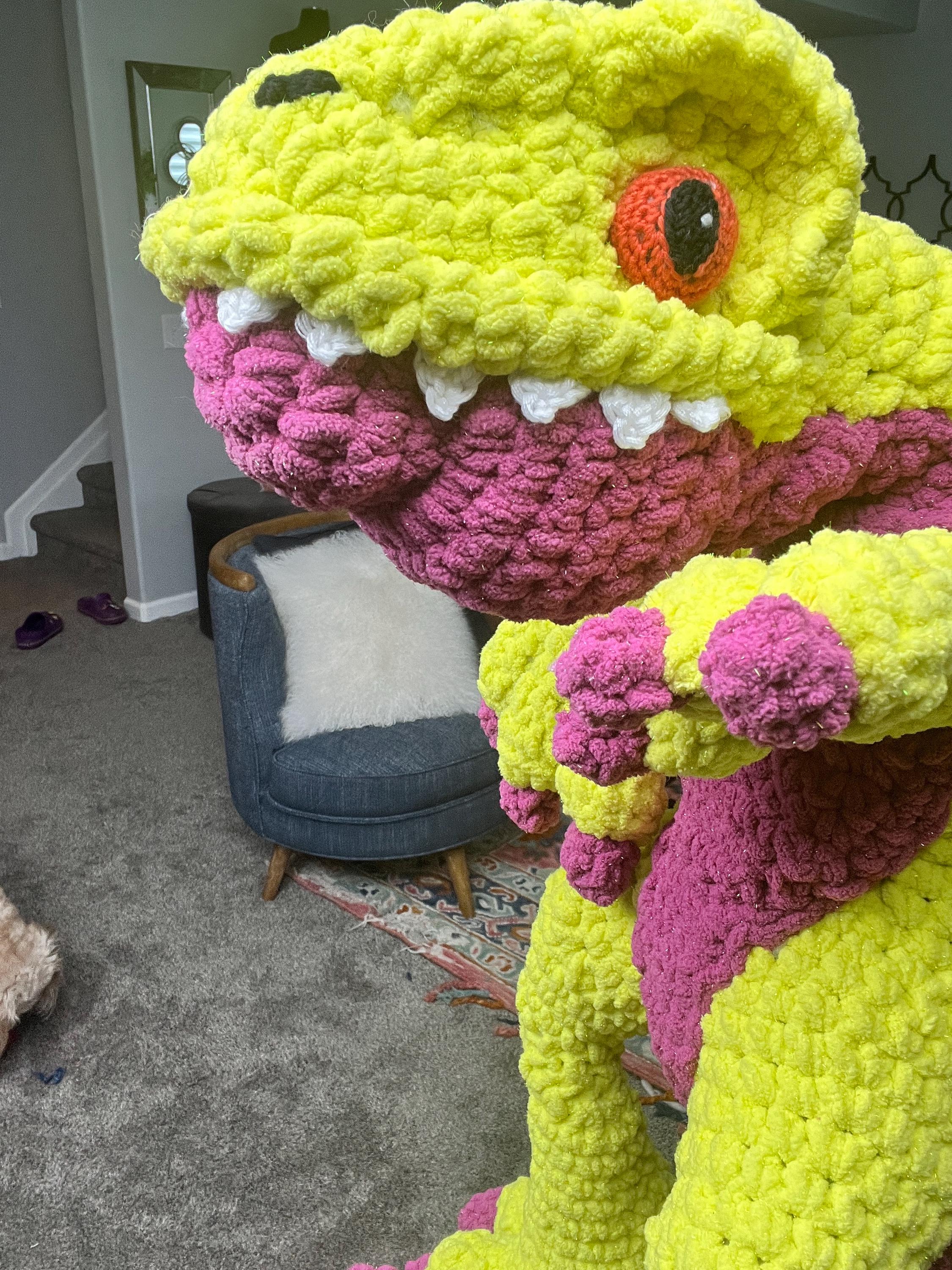 CROCHET PATTERN Rori the Raptor/ Crochet Amigurumi Pattern / Dinosaur ...