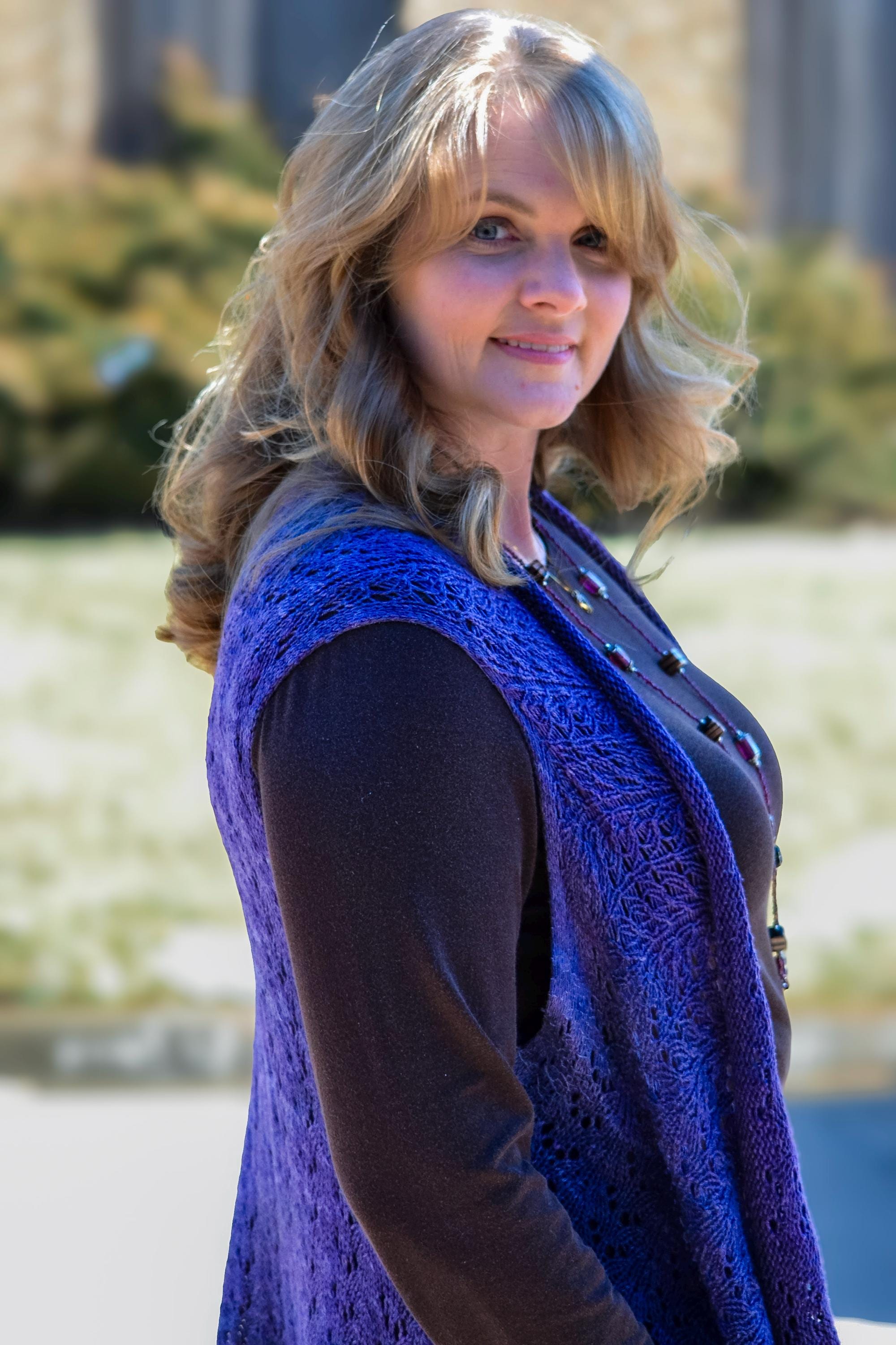 KNITTING PATTERN Violet Knit Duster Pattern by Marly Bird | Easy Lace ...
