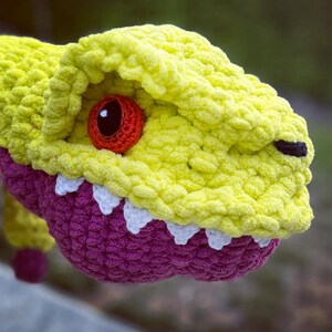 CROCHET PATTERN Rori the Raptor/ Crochet Amigurumi Pattern / Dinosaur ...