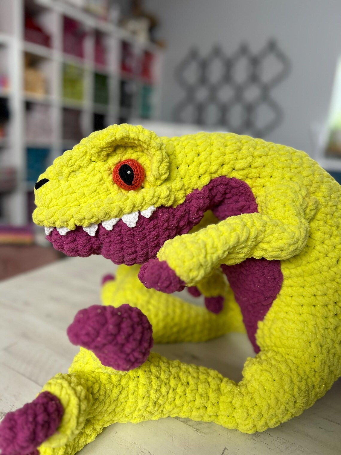 CROCHET PATTERN Rori the Raptor/ Crochet Amigurumi Pattern / Dinosaur ...