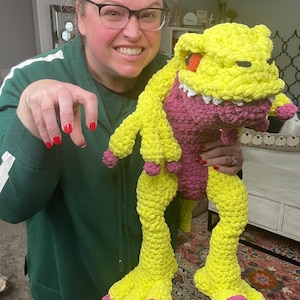 CROCHET PATTERN Rori the Raptor/ Crochet Amigurumi Pattern / Dinosaur ...