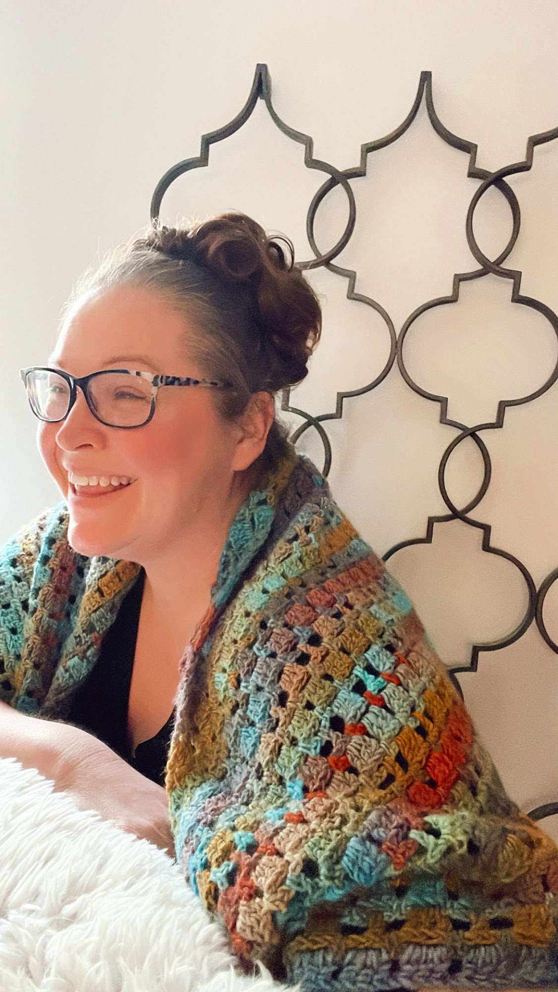 CROCHET PATTERN / Top Down Crochet Shawl / Crochet Granny Stitch ...