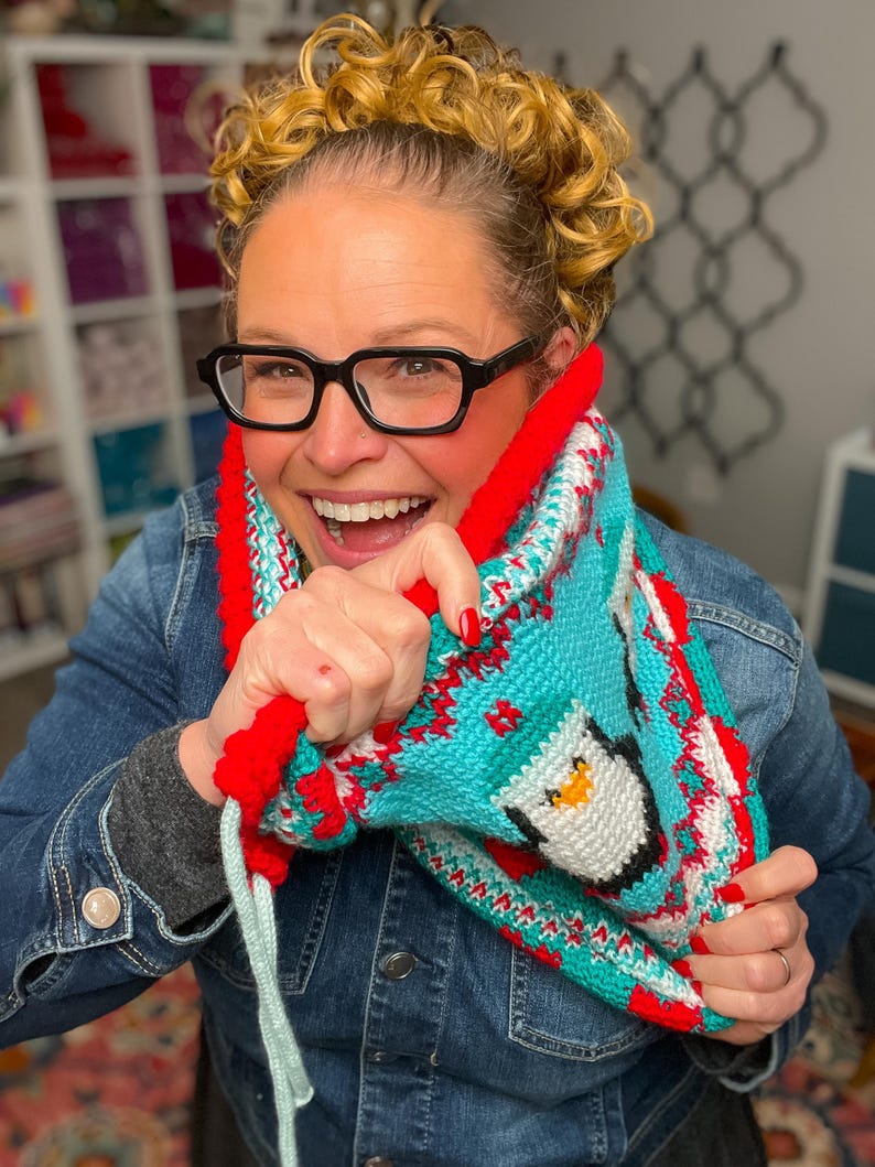 CROCHET PATTERN + VIDEO / Snuggle Slide Crochet Cowl & Snood Pattern ...
