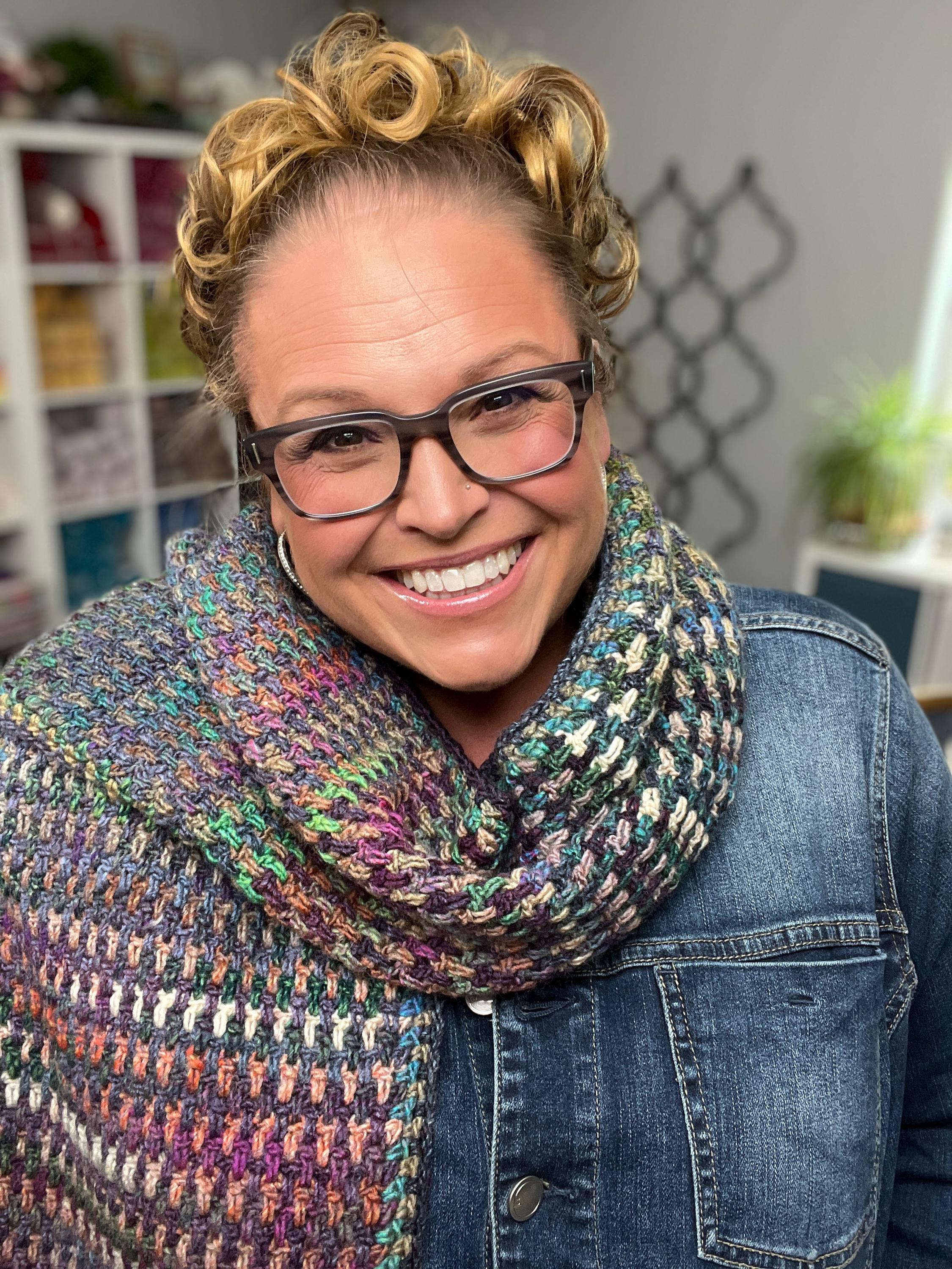 CROCHET PATTERN / Giovanni Tweed Crochet Scarf / Crochet Wrap / Crochet ...