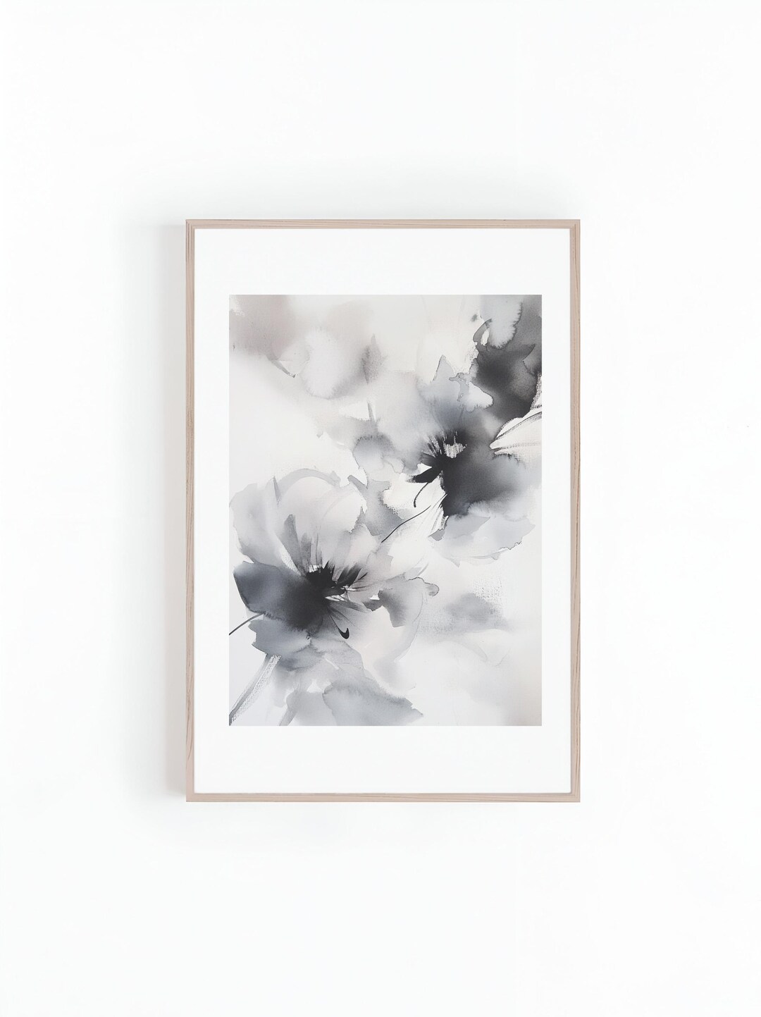 Watercolor Botanic Floral Print, 2025 Trending Wall Print, Floral Wall ...