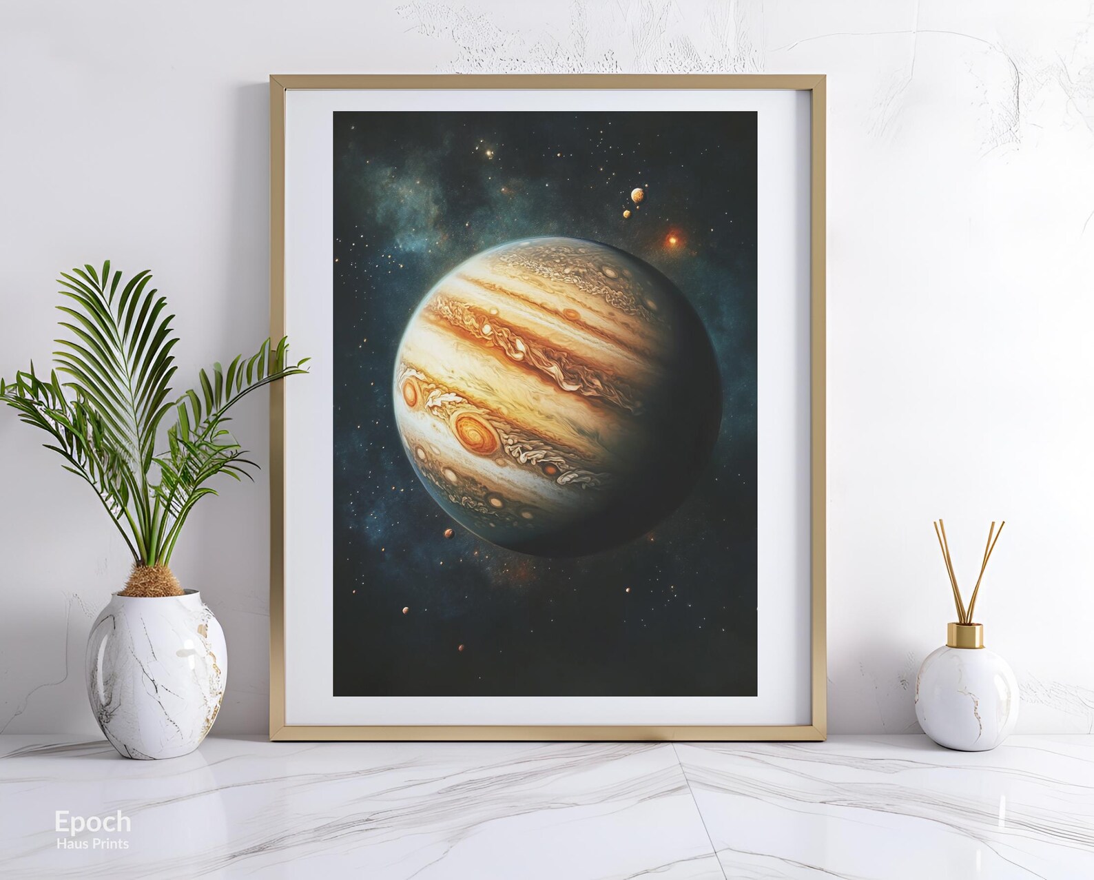 Planet Jupiter Space Telescope Photo, Stunning Close-up Detail of ...