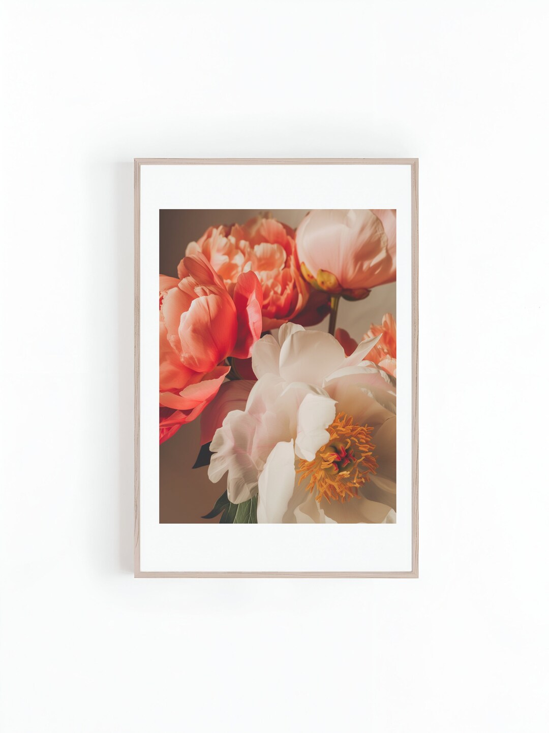 Peony Flower Bouquet, Flower Art, Beautiful Photo Prints, Flower Art ...