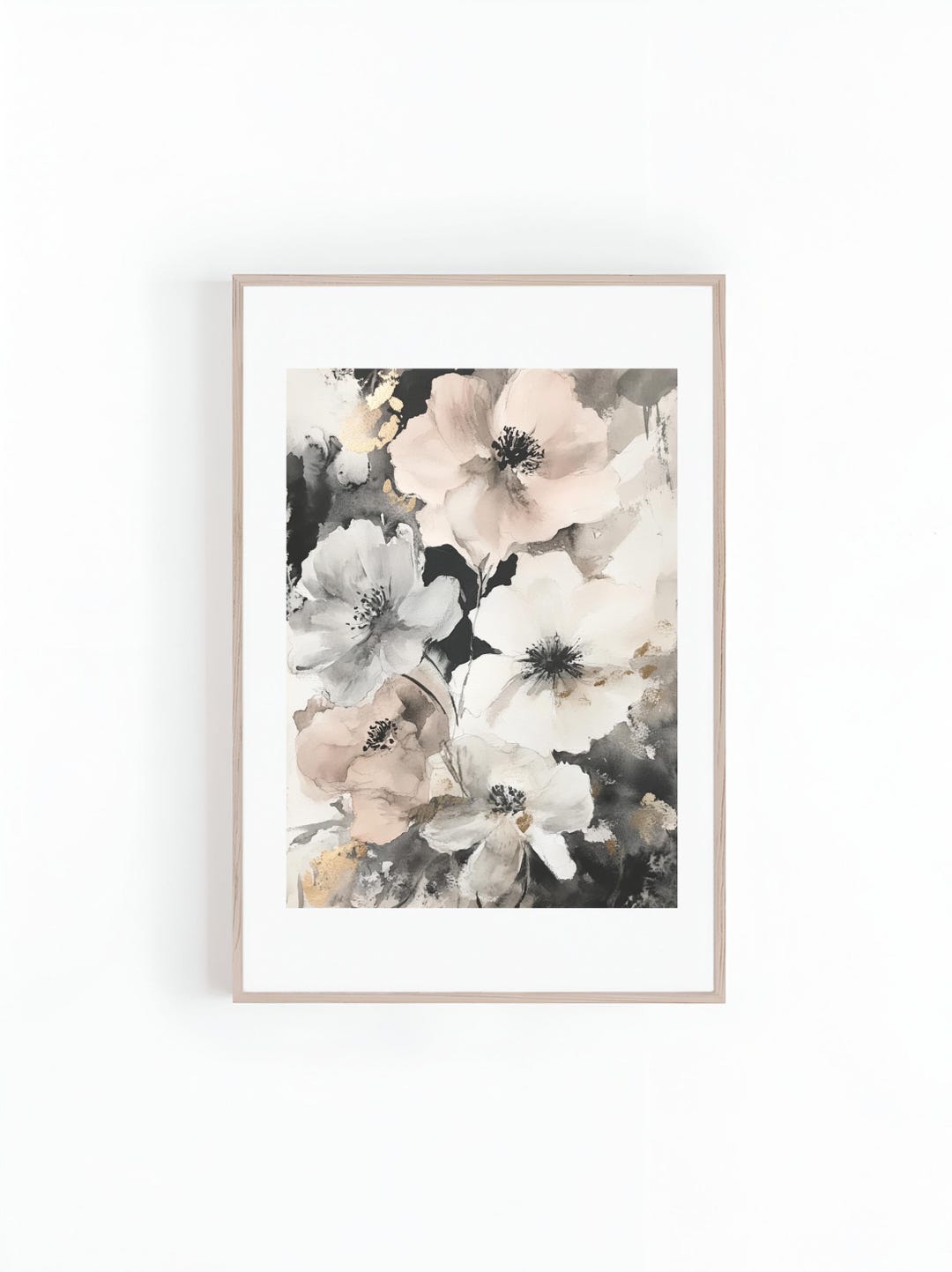 Watercolor Botanic Floral Print, 2025 Trending Wall Print, Floral Wall ...