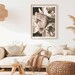 Peony Flower Bouquet in Sepia | Sepia Photos | Floral Wall Art ...