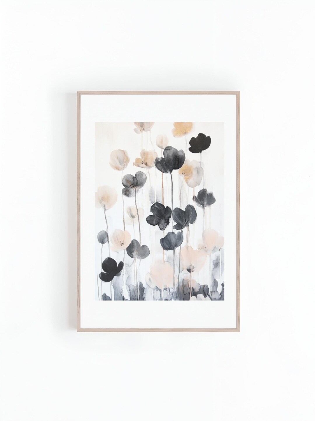 Watercolor Botanic Floral Print, 2025 Trending Wall Print, Floral Wall ...