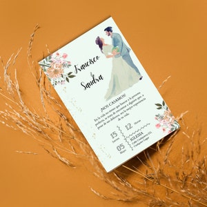 Wedding Invitation Template Creative Design, Personalize Your ...