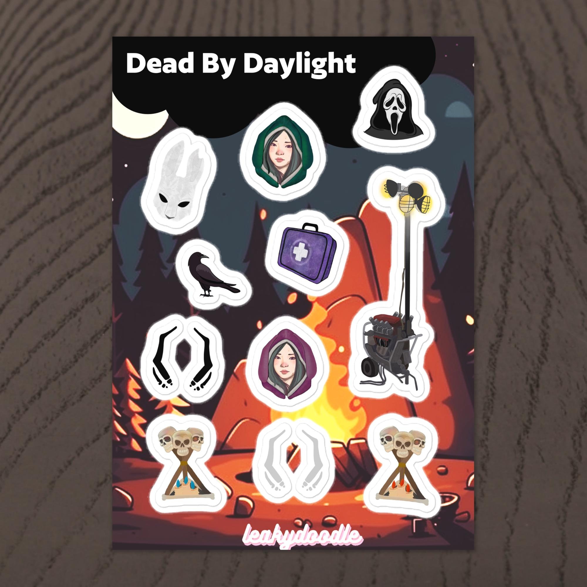 Dead by Daylight Stickers Gift for Gamer, DBD Stickers for Laptop ...