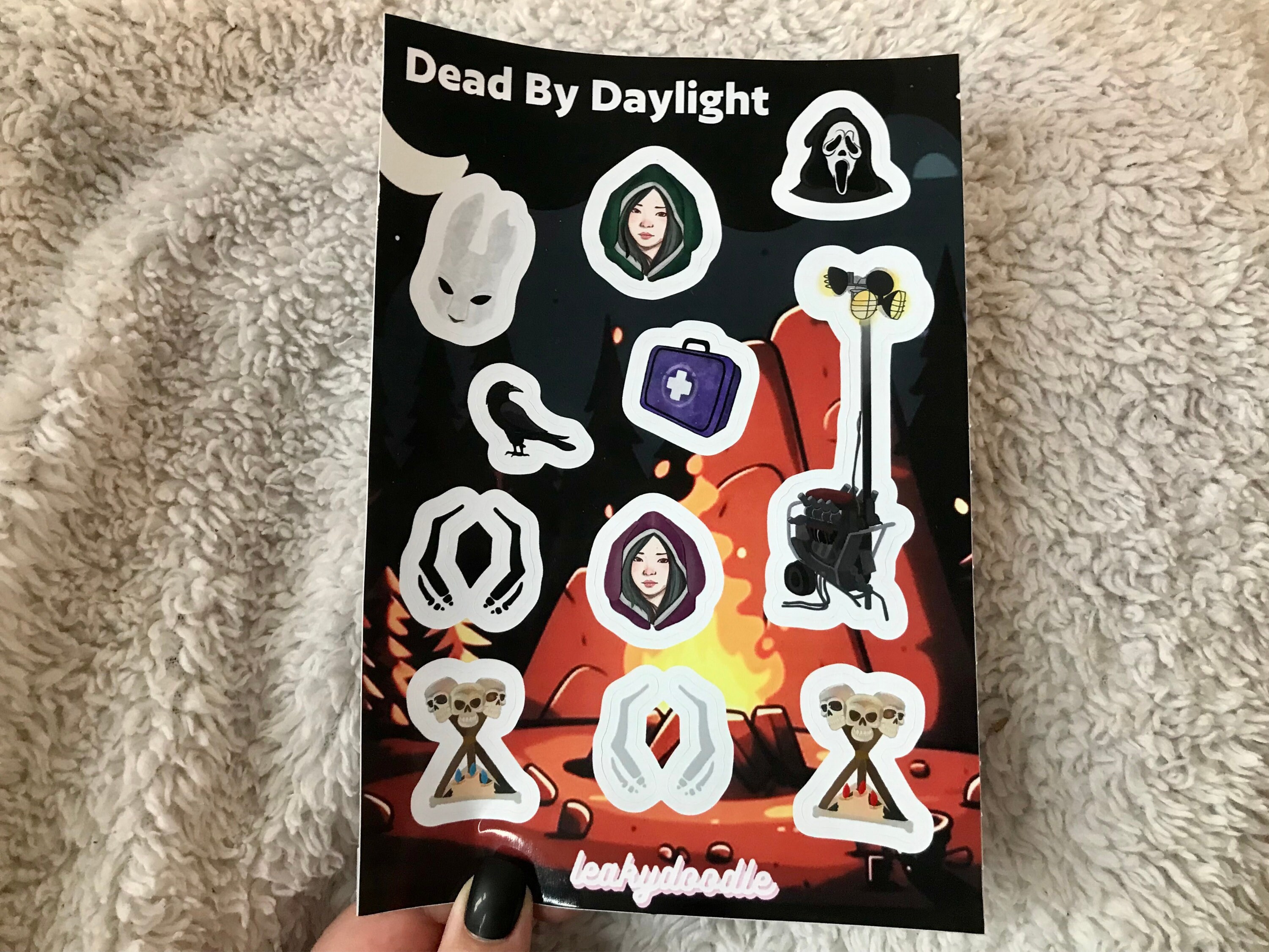 Dead by Daylight Stickers Gift for Gamer, DBD Stickers for Laptop ...
