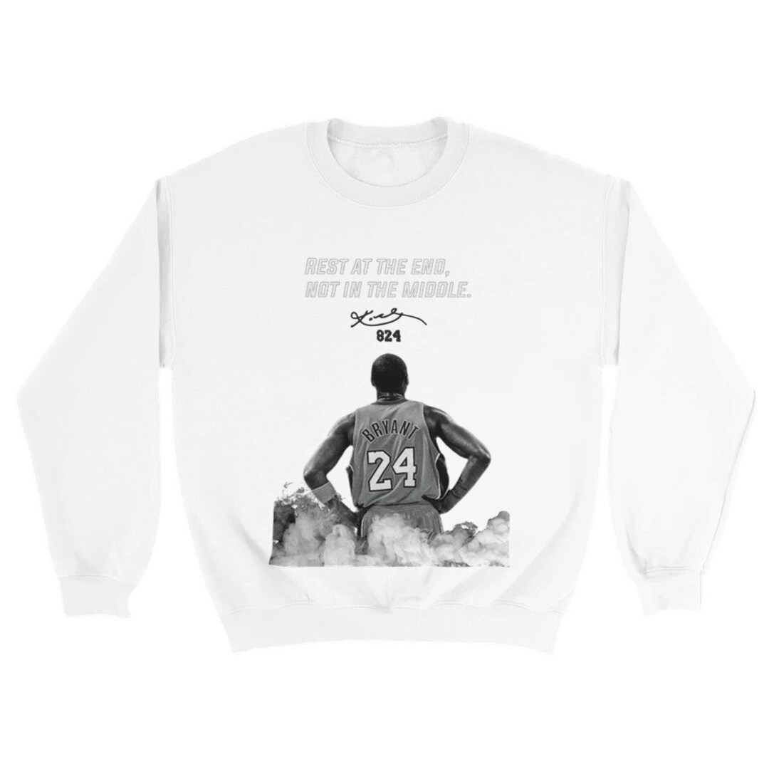 Kobe Bryant Motivational Quote Sweatshirt Kobe Bryant Sweatshirt NBA ...