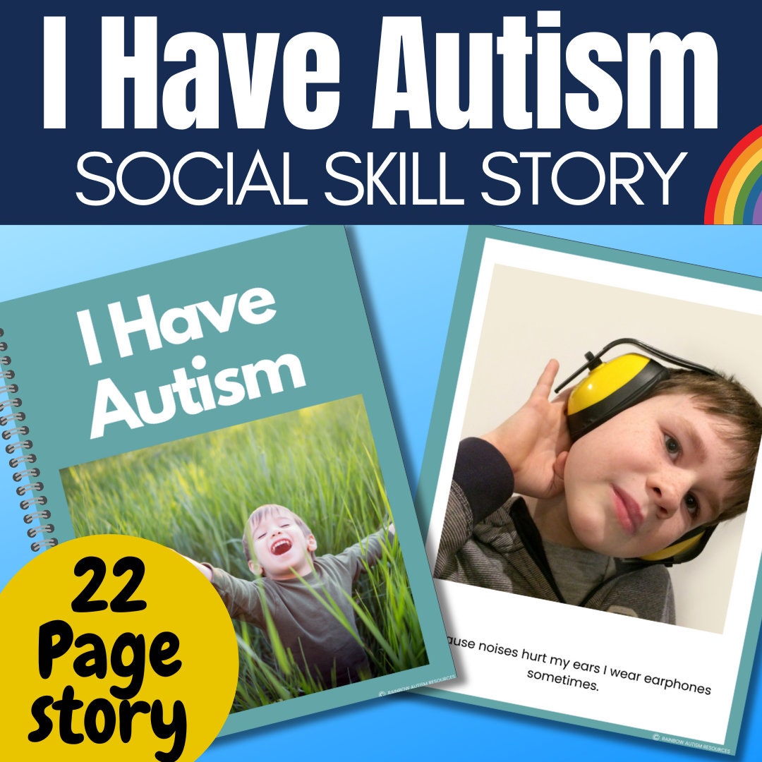 I Have Autism Social Story - Etsy
