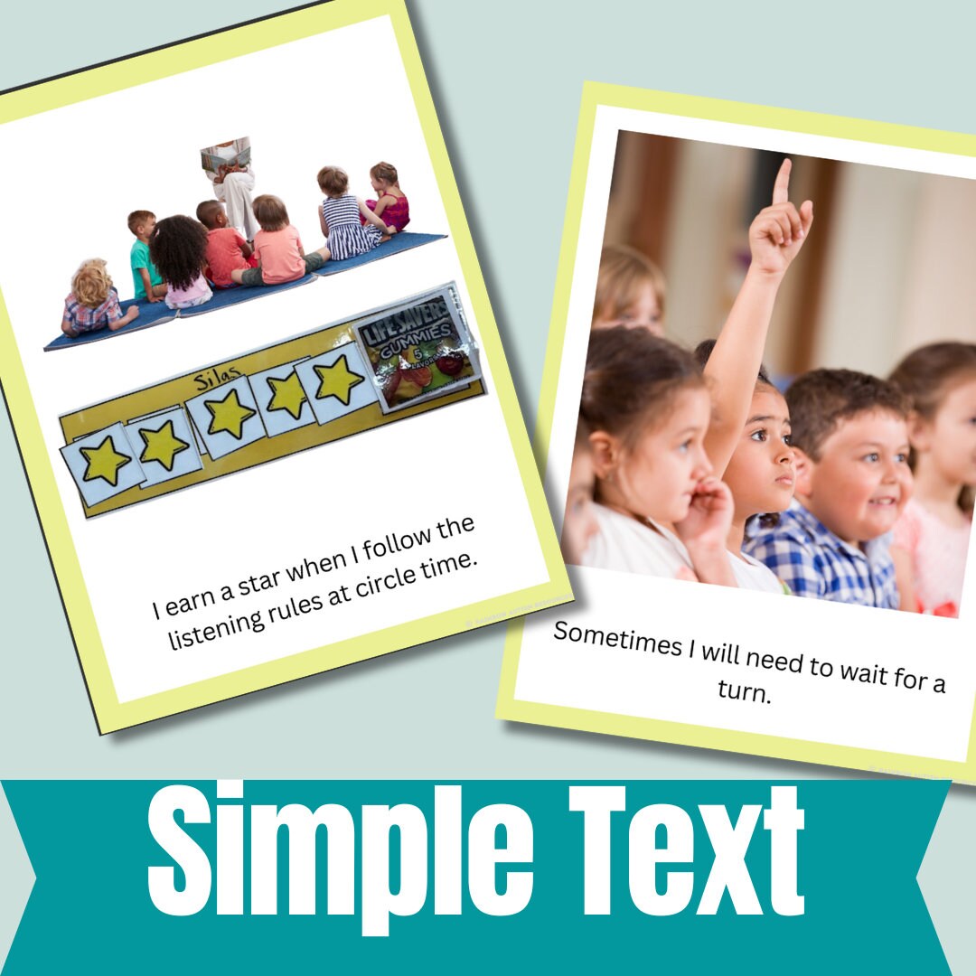 Circle Time Token Economy Bundle Social Skills Story and Reward System ...