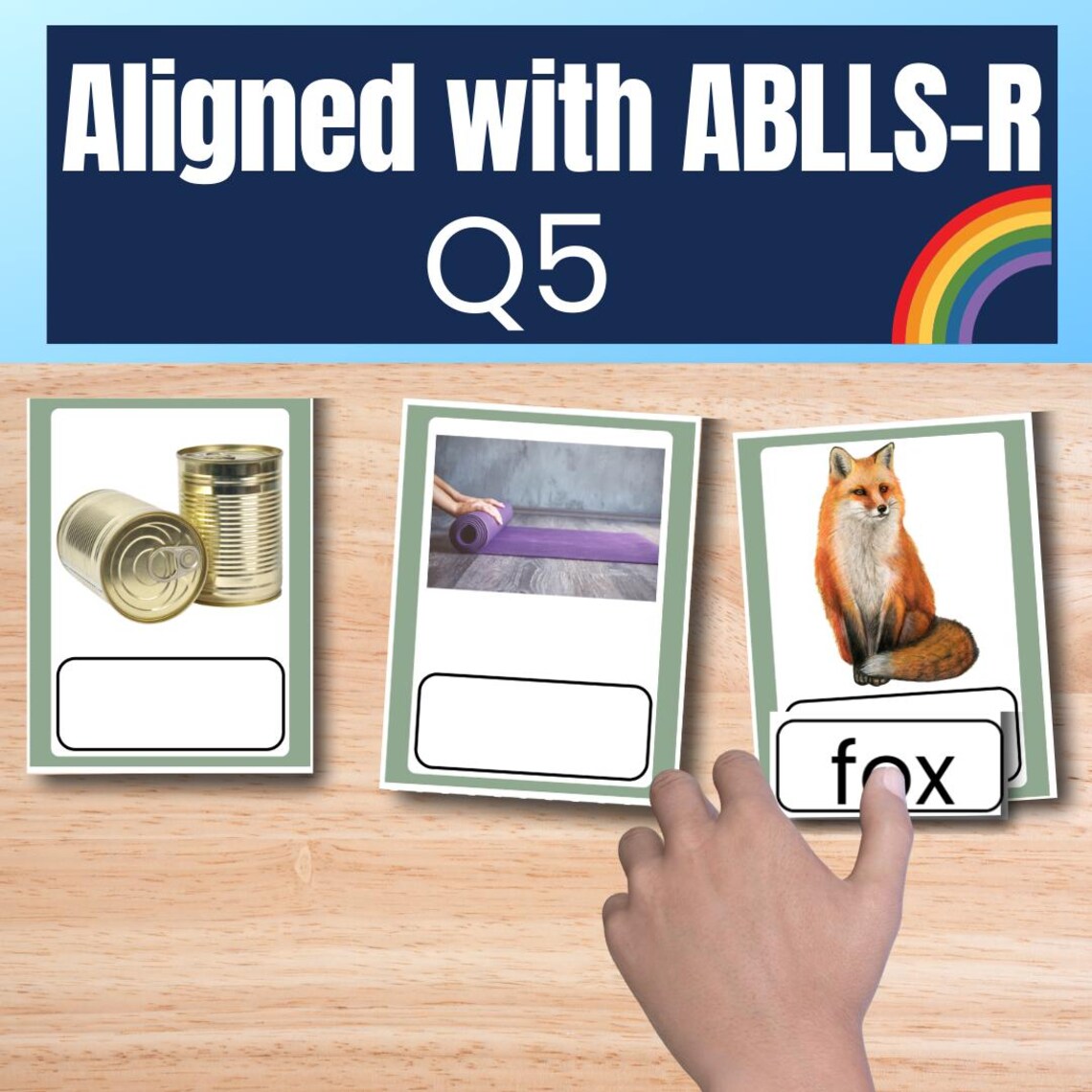 CVC Word to Picture Matching Photo Cards Aligned With ABLLS-R Q5 - Etsy