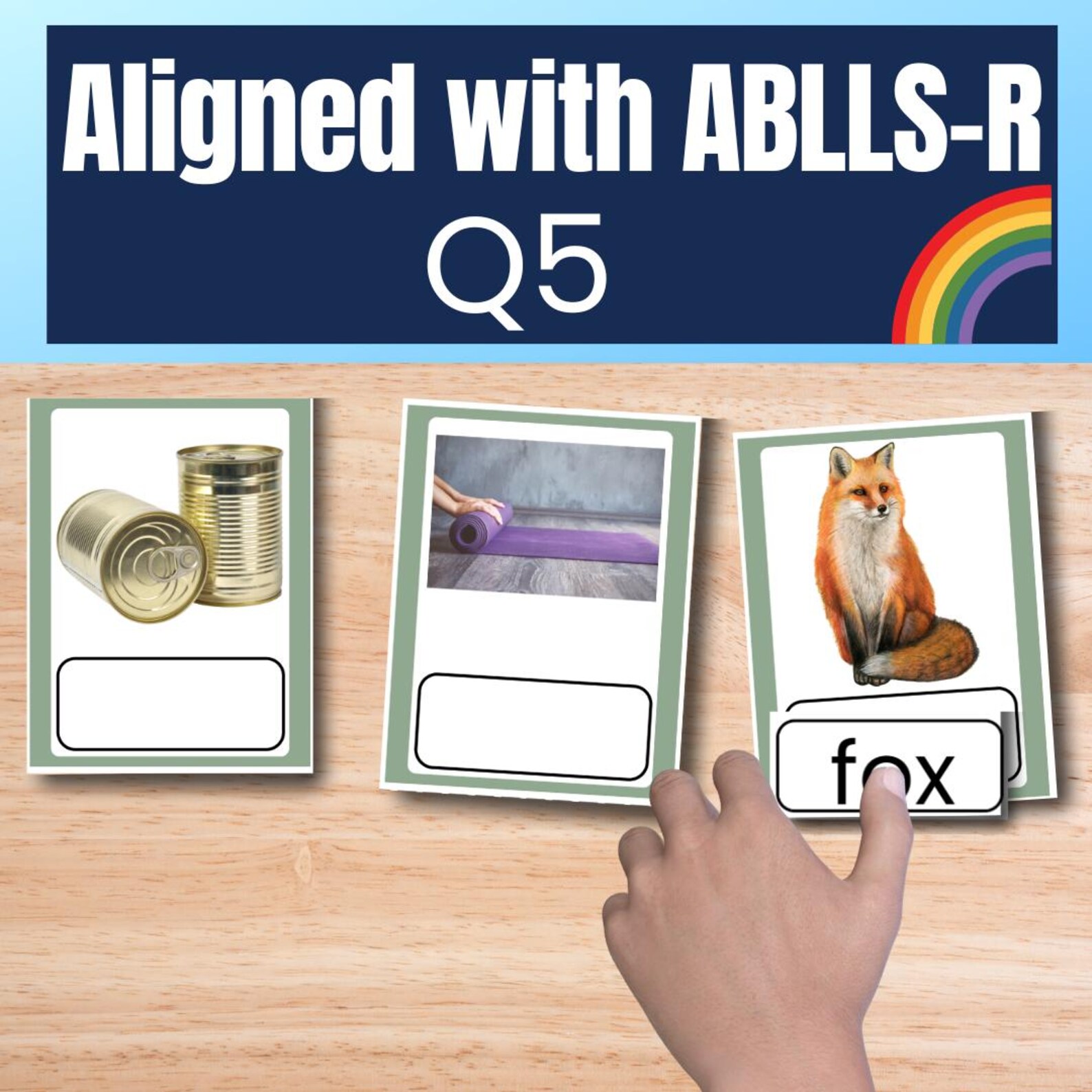 CVC Word to Picture Matching Photo Cards Aligned With ABLLS-R Q5 - Etsy