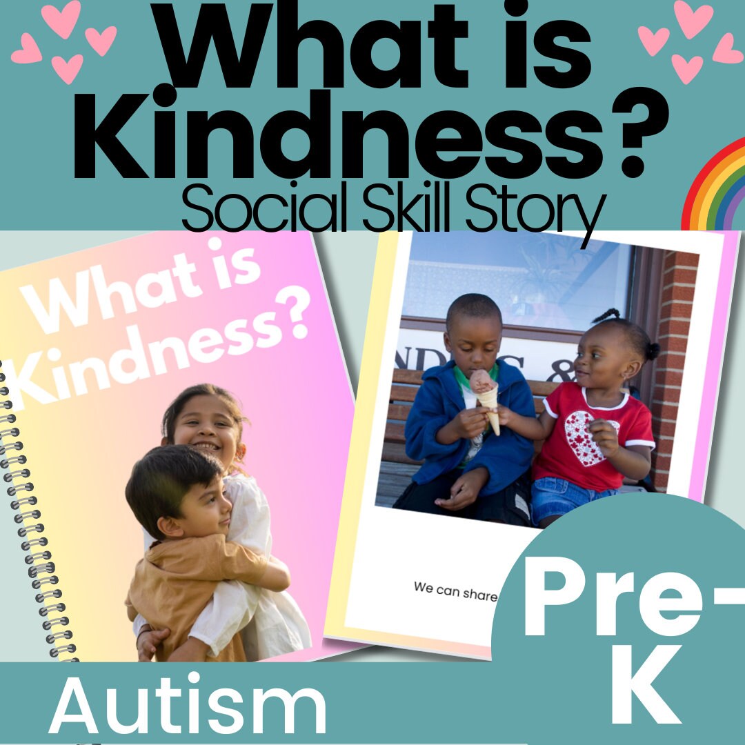 What is Kindness Preschool Toddler Autism Social Skill Story for Social ...