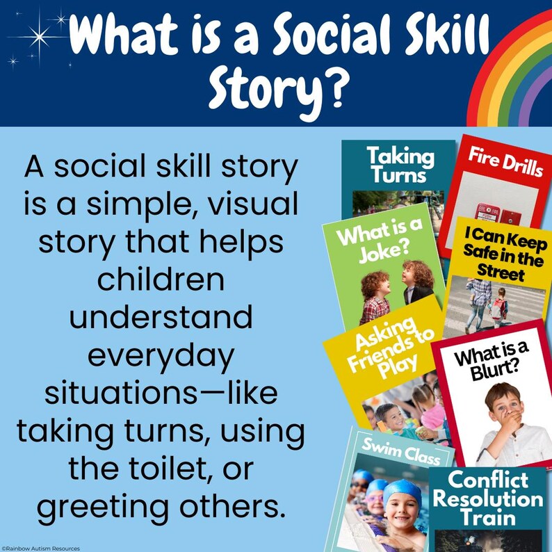 Accepting No Social Story Preschool Autism Social Skills SEL Emotional ...