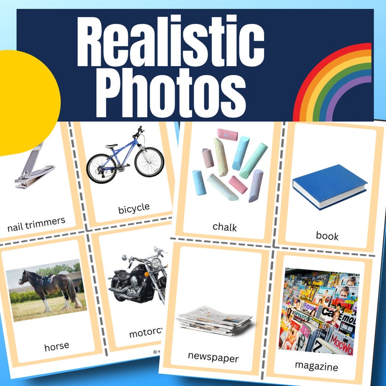 Early Learner Skills Autism Ablls-r Aligned Picture Card Bundle - Etsy