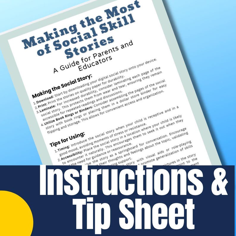 Winter Holiday Christmas Social Story Bundle Autism Social Skills & SEL ...