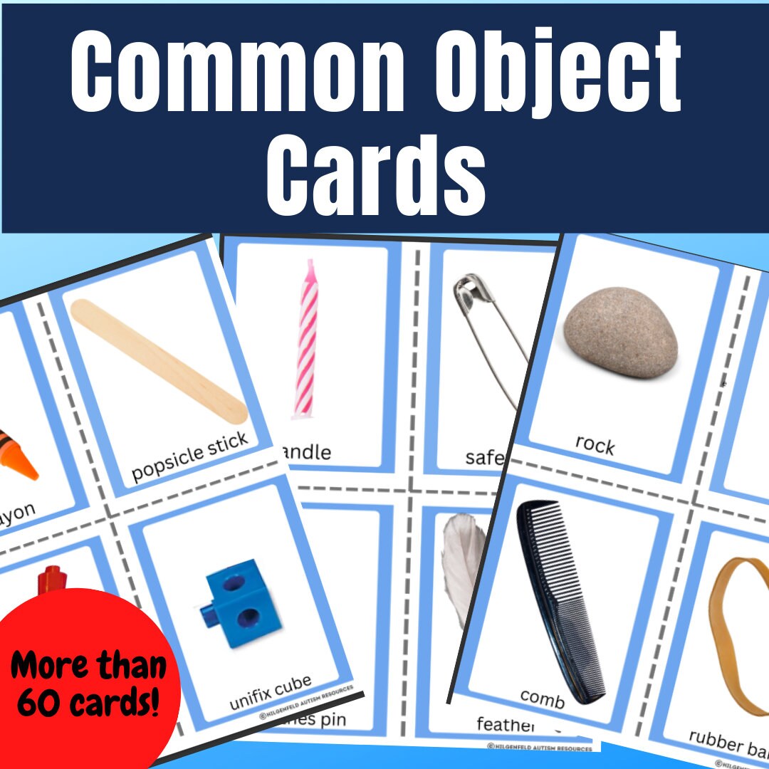 Early Language Skills Autism Ablls-r Aligned Speech Therapy Picture ...