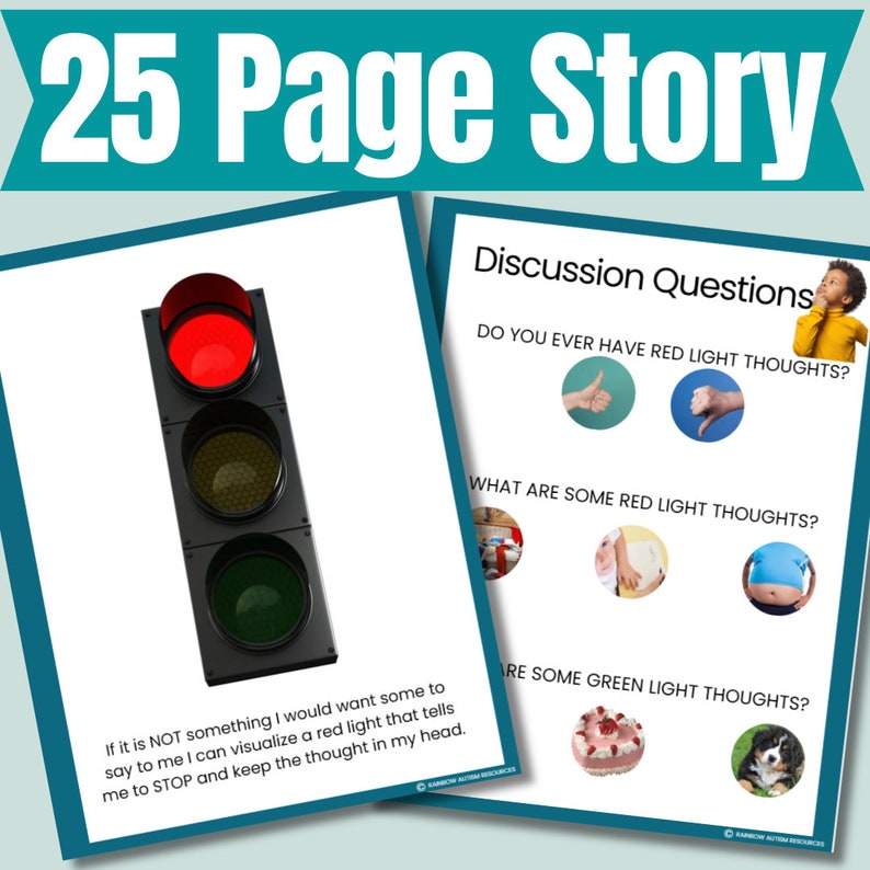 Say It or Think It Social Filter Autism Bundle Activities & Story - Etsy