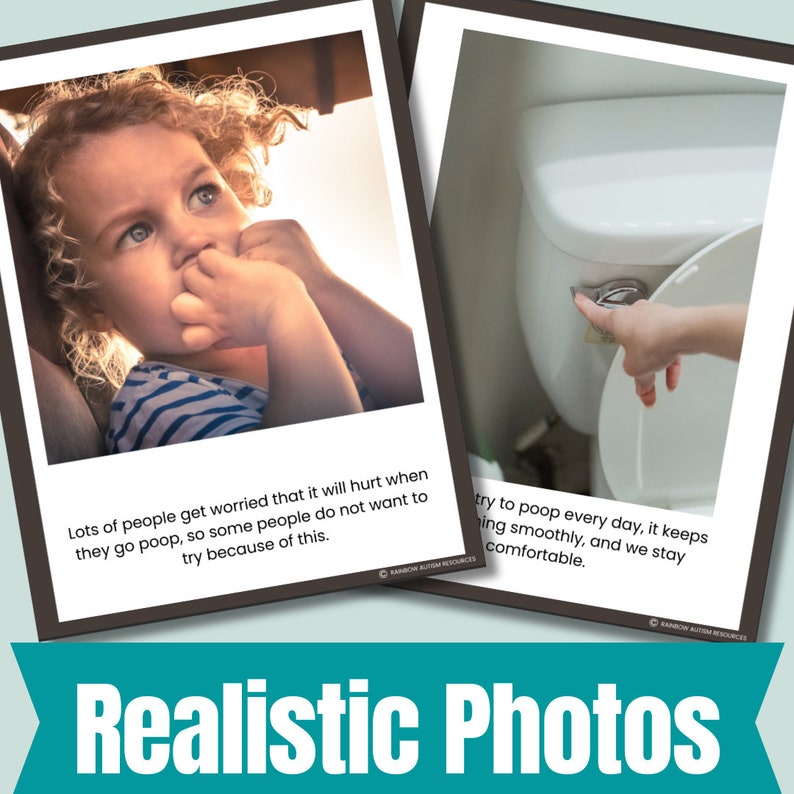 Why Do I Need to Poop Autism Social Story for Stool Withholding Fear of ...