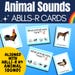 ABLLS-R H4 Animal Sounds | Intraverbal Task Cards & Animal Matching ...