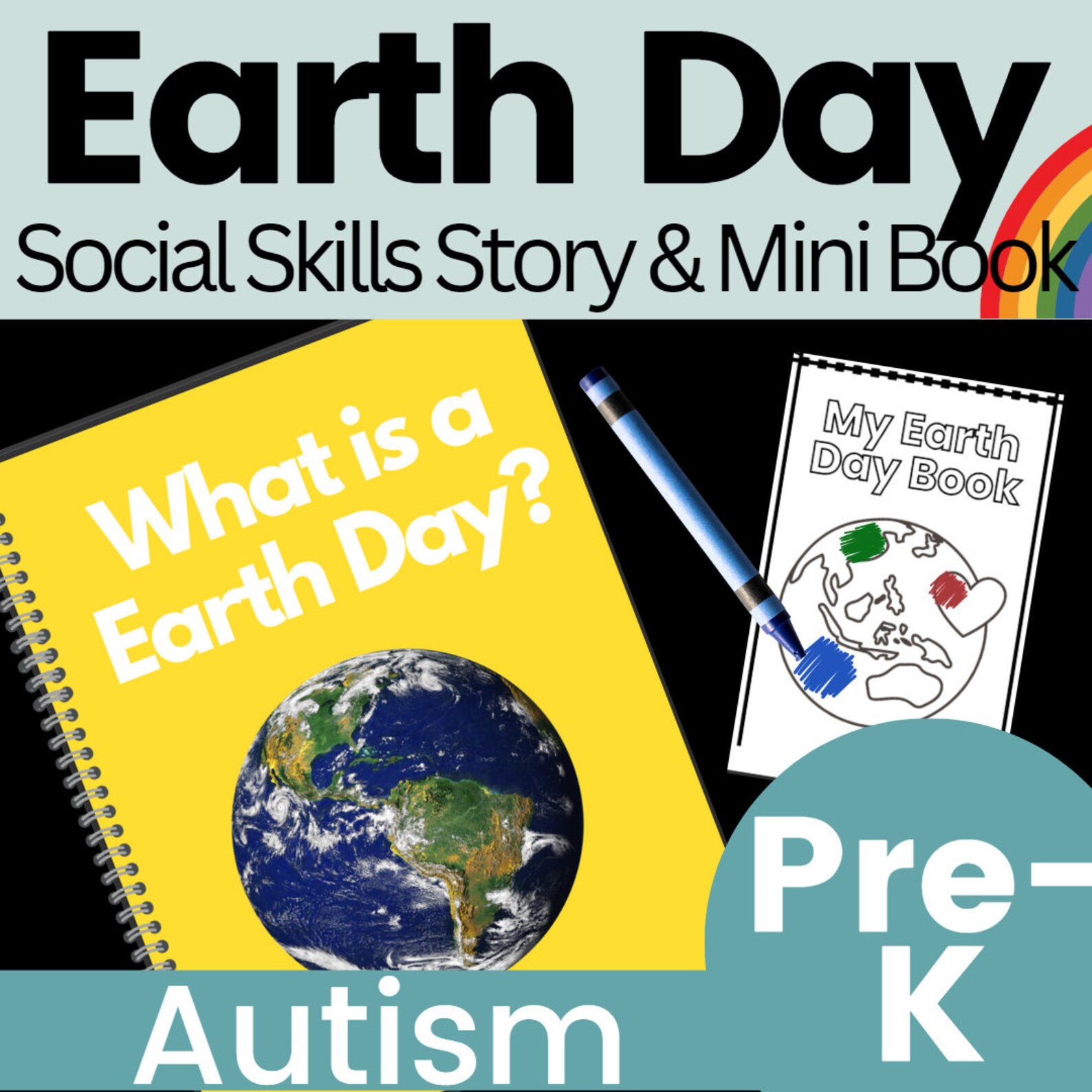 What is Earth Day Social Story & Mini Book Ideal for Prek Autism SEL - Etsy