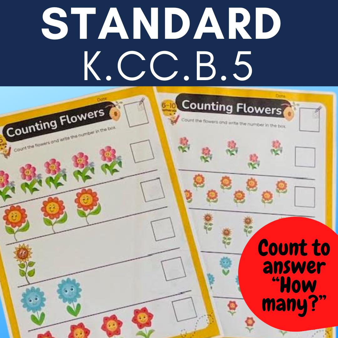 Counting 1-10 Worksheets Al With ABLLS R8 Match a Number to an Amount ...
