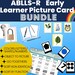 Early Learner Skills Autism Ablls-r Aligned Picture Card Bundle - Etsy