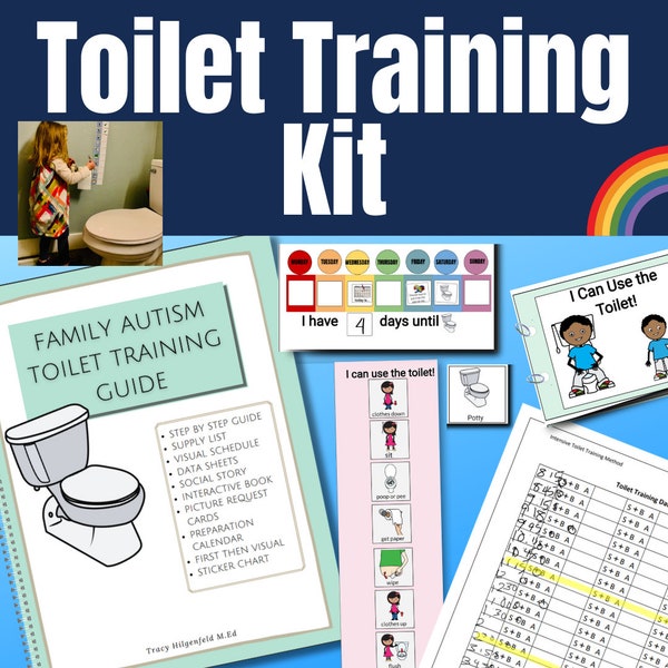 Toilet Training Visual Support - Etsy